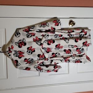 Disney | Pajamas | Disney Minnie Mouse Robe Minnie Mouse Girls Robe ...